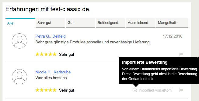 Meine Bewertungen nehm' ich mit zu Trusted Shops: Bewertungsimport ...